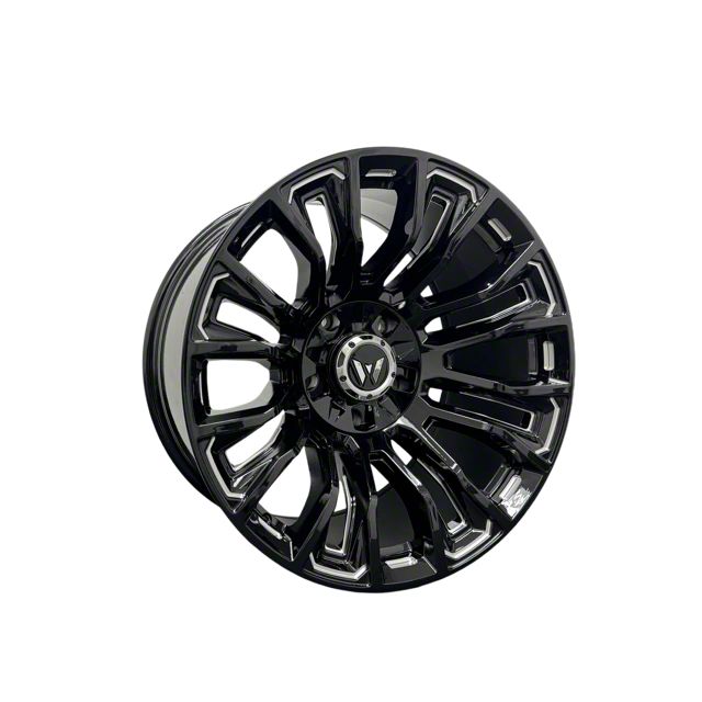 Western Wheels Jeep Grand Cherokee MAVERICK Gloss Black with Milling ...