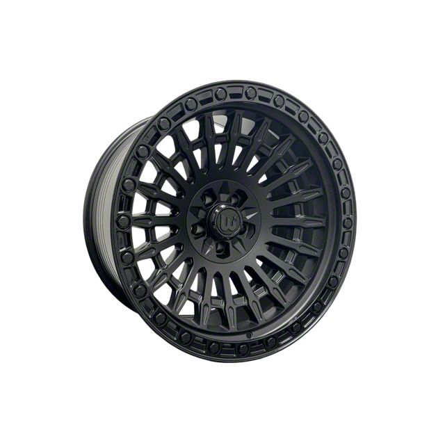 Western Wheels Jeep Wrangler WP69 Satin Black Face with Gloss Black ...
