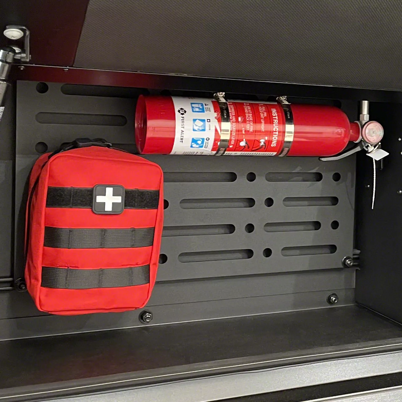 Westin Universal XT EXP Truck Cap Storage Box MOLLE Panel Add-On; Black ...