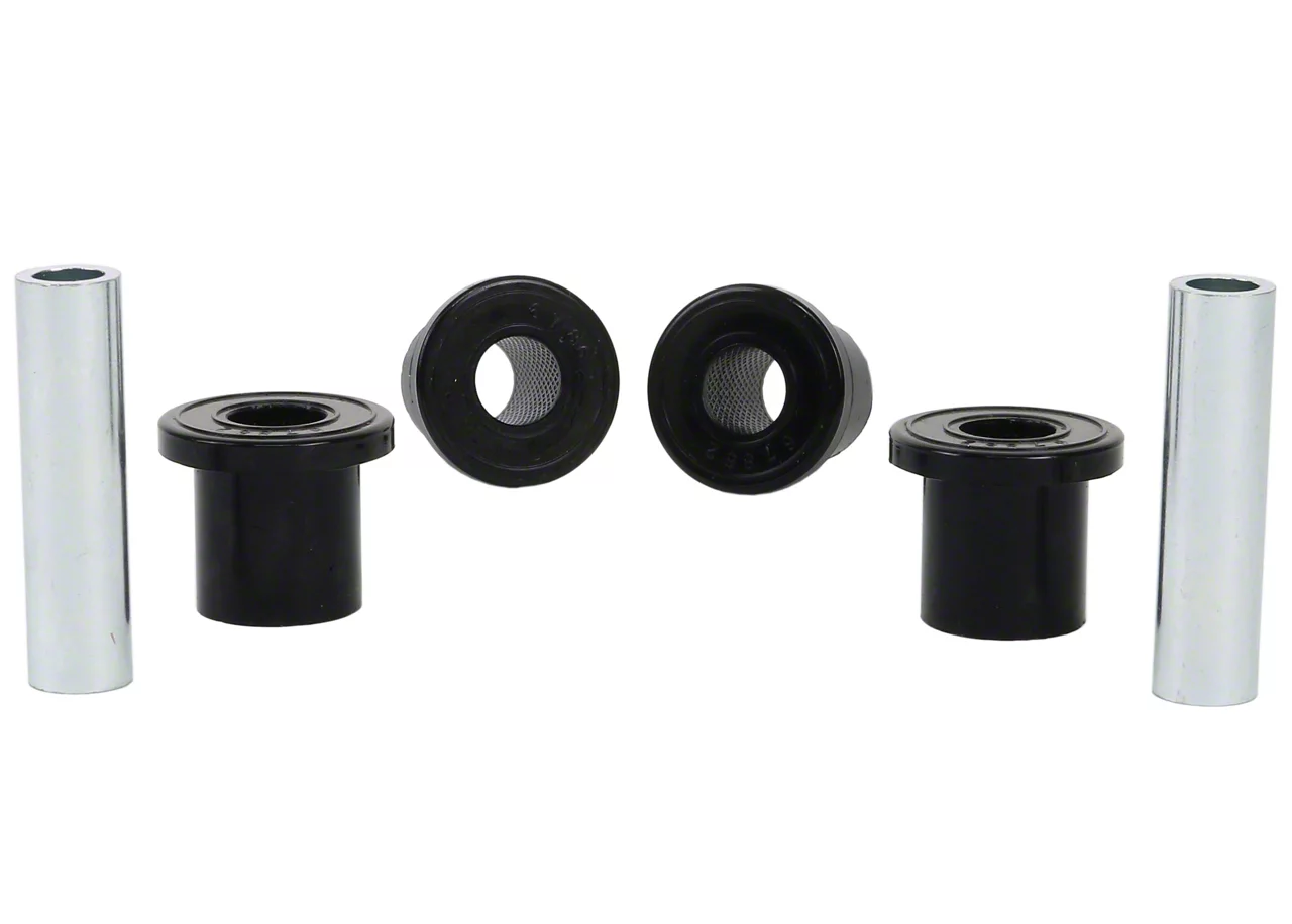 Whiteline Jeep Wrangler Front Leaf Spring Shackle Bushing Kit W73818 ...