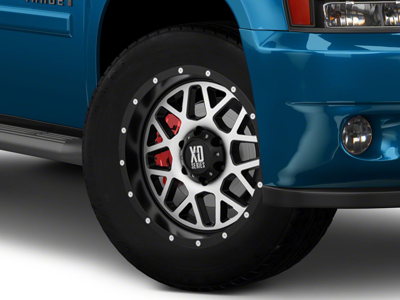 XD Toyota 4-Runner Grenade Satin Black Machined 6-Lug Wheel; 20x9; 0mm ...