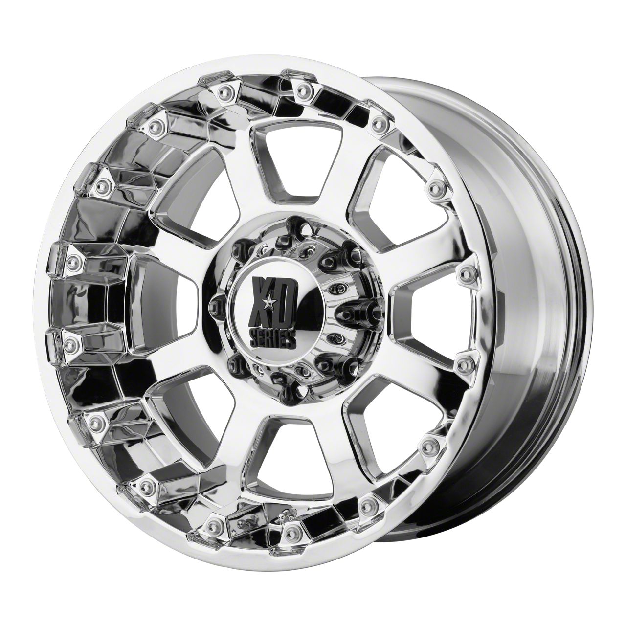 XD Toyota 4-Runner Strike Chrome 6-Lug Wheel; 20x10; -24mm Offset ...