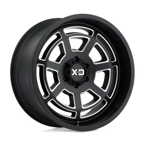 XD Titan Bones Satin Black Milled 6-Lug Wheel; 20x9; 18mm Offset ...