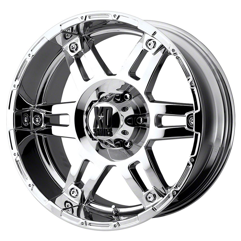 XD Tacoma Spy Chrome 6-Lug Wheel; 17x8; 18mm Offset XD79778068218 (05 ...