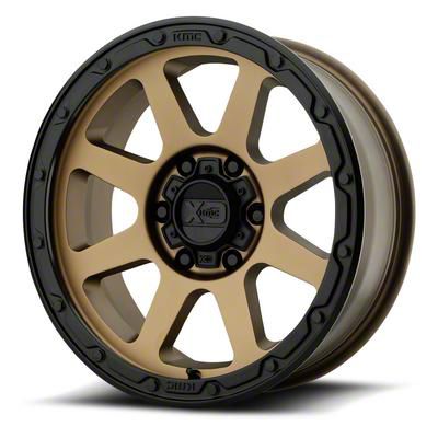 XD Toyota 4-Runner Addict 2 Matte Bronze with Matte Black Lip 6-Lug ...