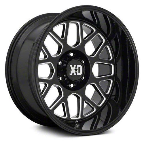 XD Toyota 4-Runner Grenade 2 Full Gloss Black 6-Lug Wheel; 20x10; -18mm ...