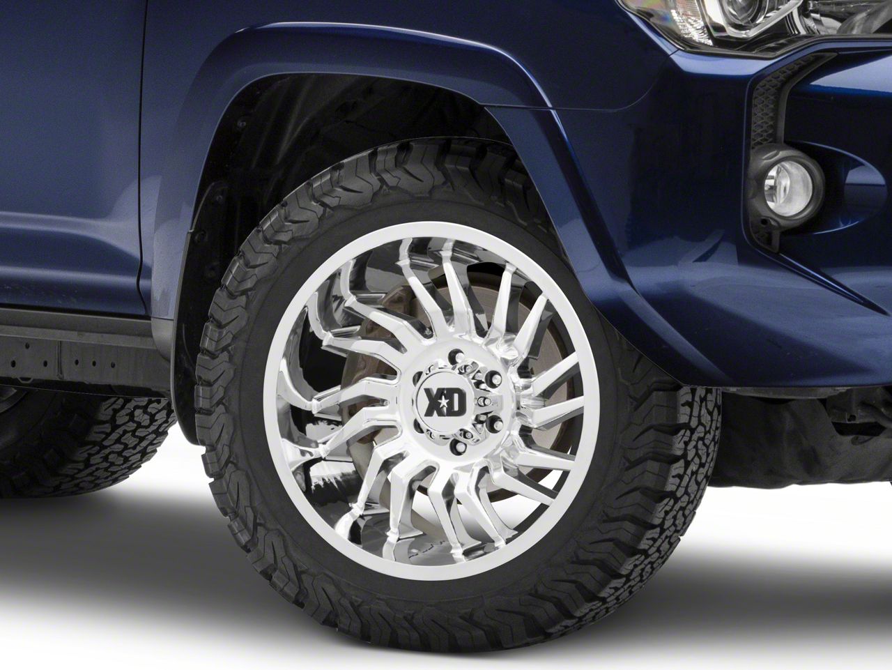 XD Toyota 4-Runner Tension Chrome 6-Lug Wheel; 20x10; -18mm Offset ...