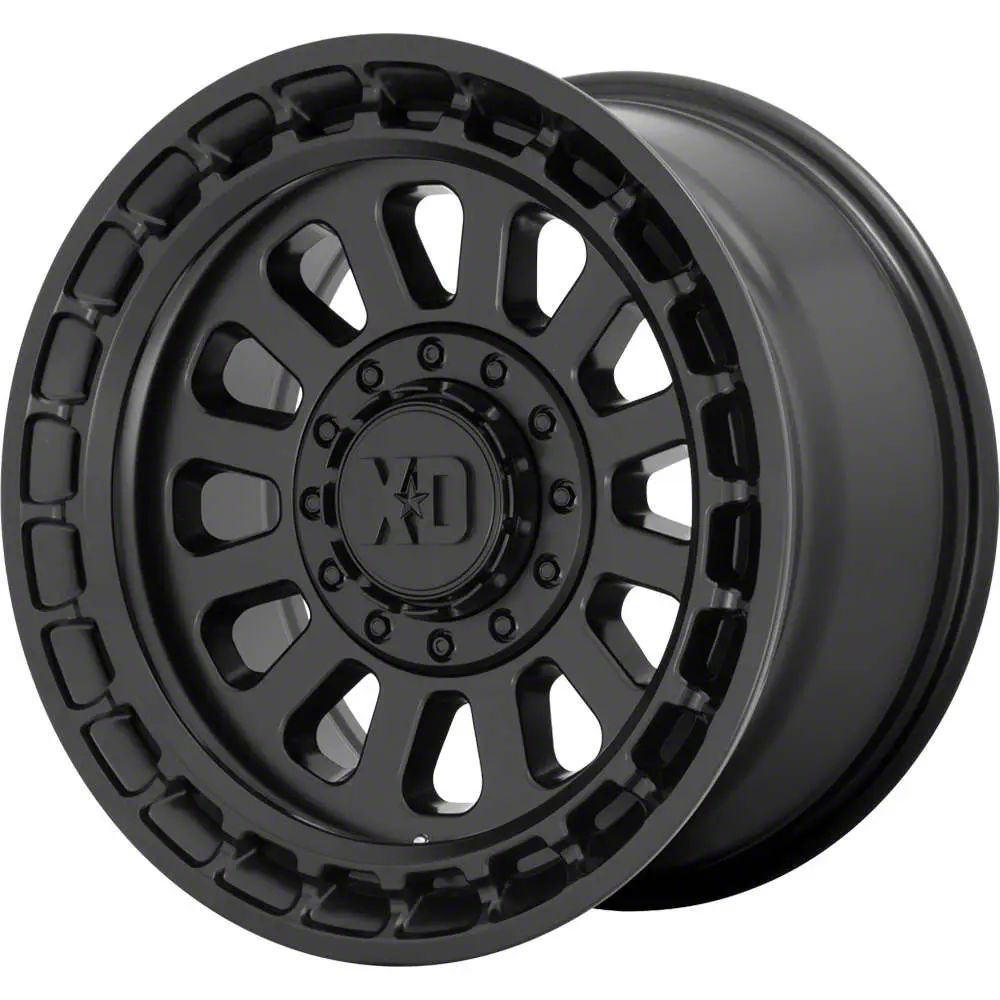 XD Toyota 4-Runner Omega Satin Black 6-Lug Wheel; 17x9; 0mm Offset ...