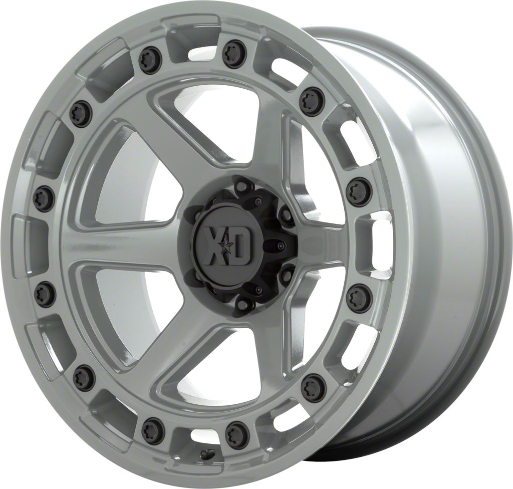 XD Toyota 4-Runner Raid Cement 6-Lug Wheel; 17x9; 0mm Offset ...