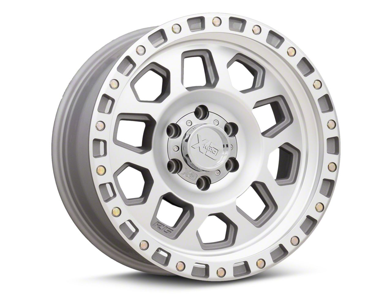XD Toyota 4-Runner RG2 Machined 6-Lug Wheel; 17x9; -12mm Offset ...