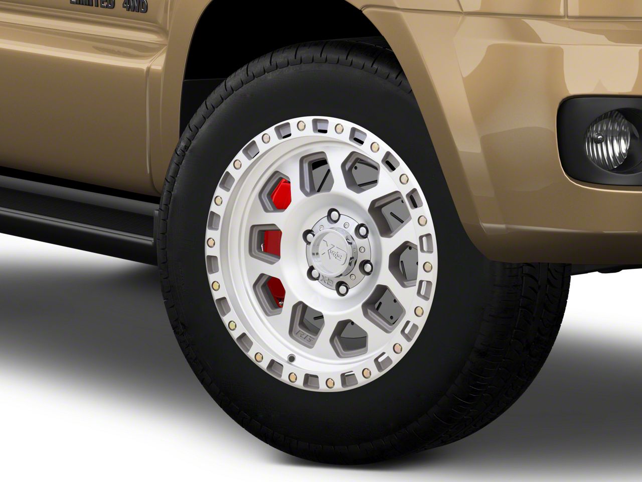 XD Toyota 4-Runner RG2 Machined 6-Lug Wheel; 18x9; 0mm Offset ...