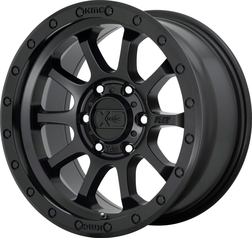 XD Toyota 4-Runner RG3 Satin Black 6-Lug Wheel; 18x9; 18mm Offset ...