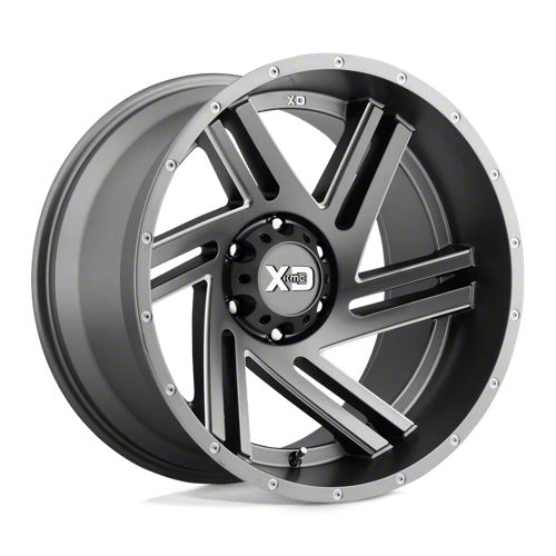 XD Toyota 4-Runner Swipe Satin Gray Milled 6-Lug Wheel; 20x9; 40mm ...