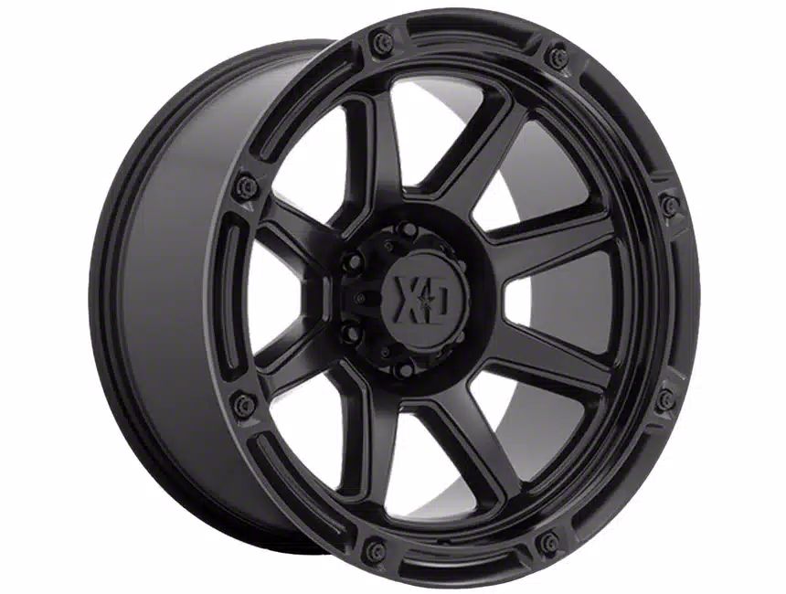 XD Toyota 4-Runner Titan Satin Black 6-Lug Wheel; 20x9; 0mm Offset ...