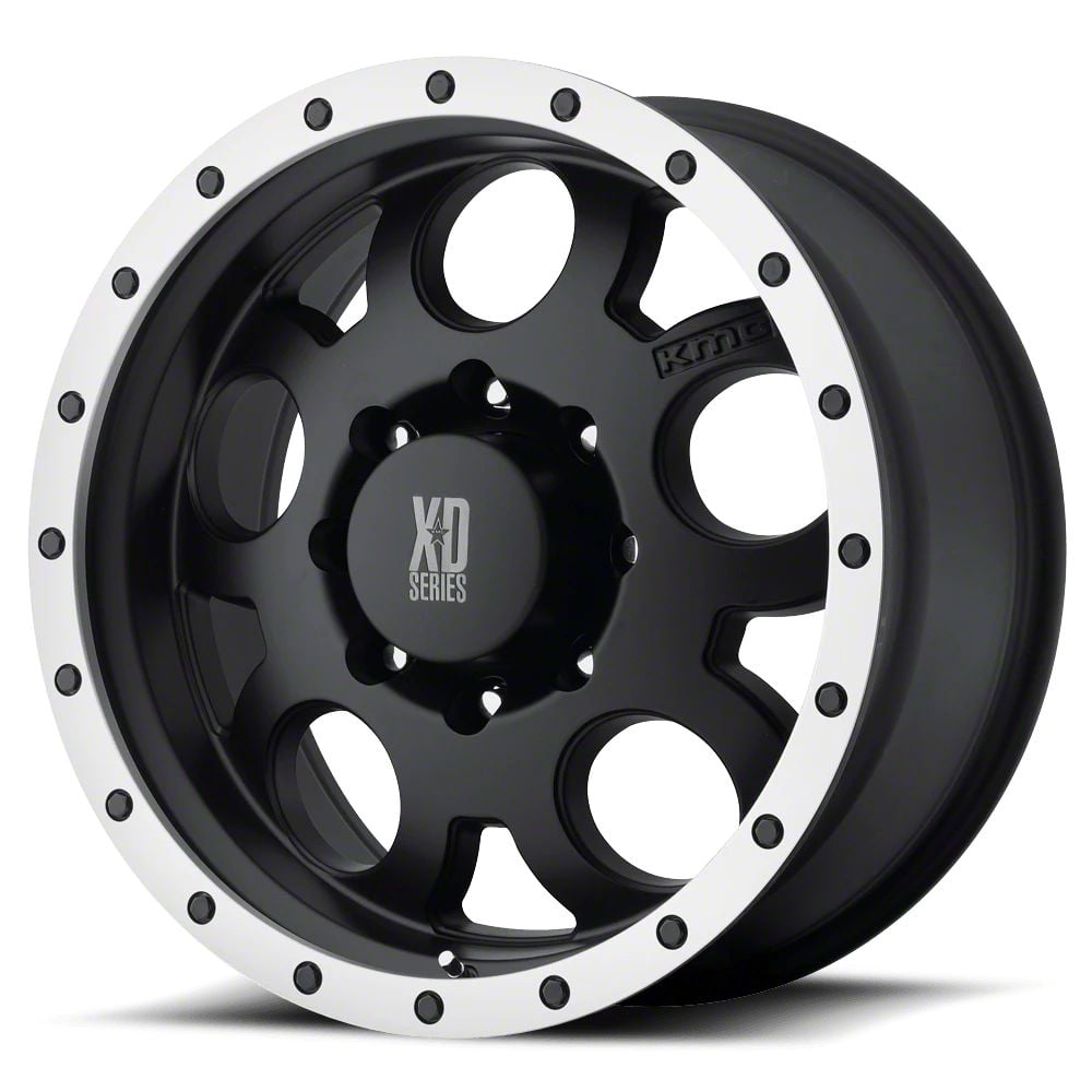 XD Jeep Gladiator Enduro Matte Black with Machined Reinforcing Ring ...