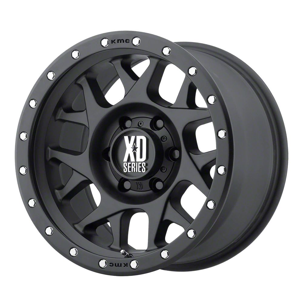 XD Jeep Grand Cherokee Bully Satin Black with Reinforcing Ring Wheel ...