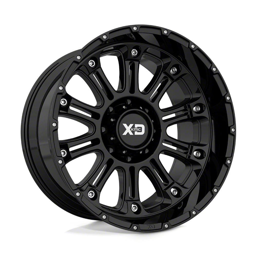XD Jeep Wrangler Hoss II Gloss Black Wheel; 20x9; -12mm Offset ...