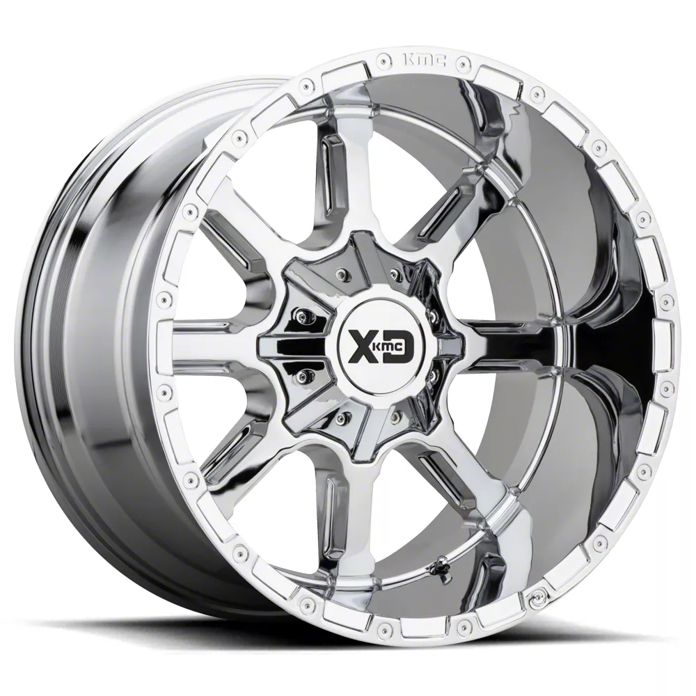 XD Jeep Wrangler Mammoth Chrome Wheel; 22x10; 12mm Offset XD83822035212 ...