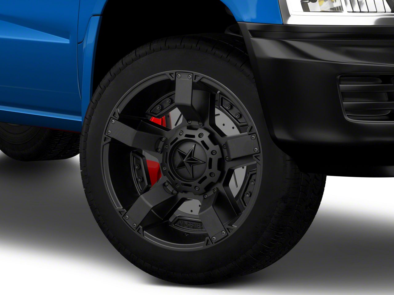 XD Jeep Wrangler Rockstar II Matte Black Wheel; 20x12; -44mm Offset ...
