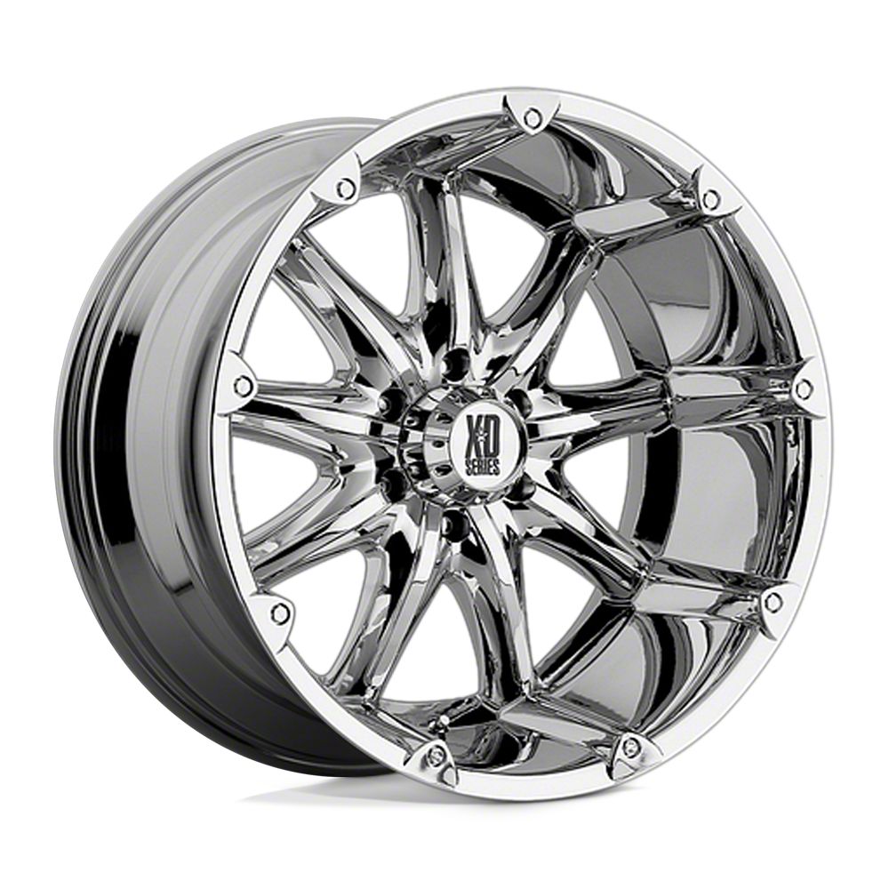 XD Tacoma Badlands Chrome 6-Lug Wheel; 18x9; -12mm Offset ...