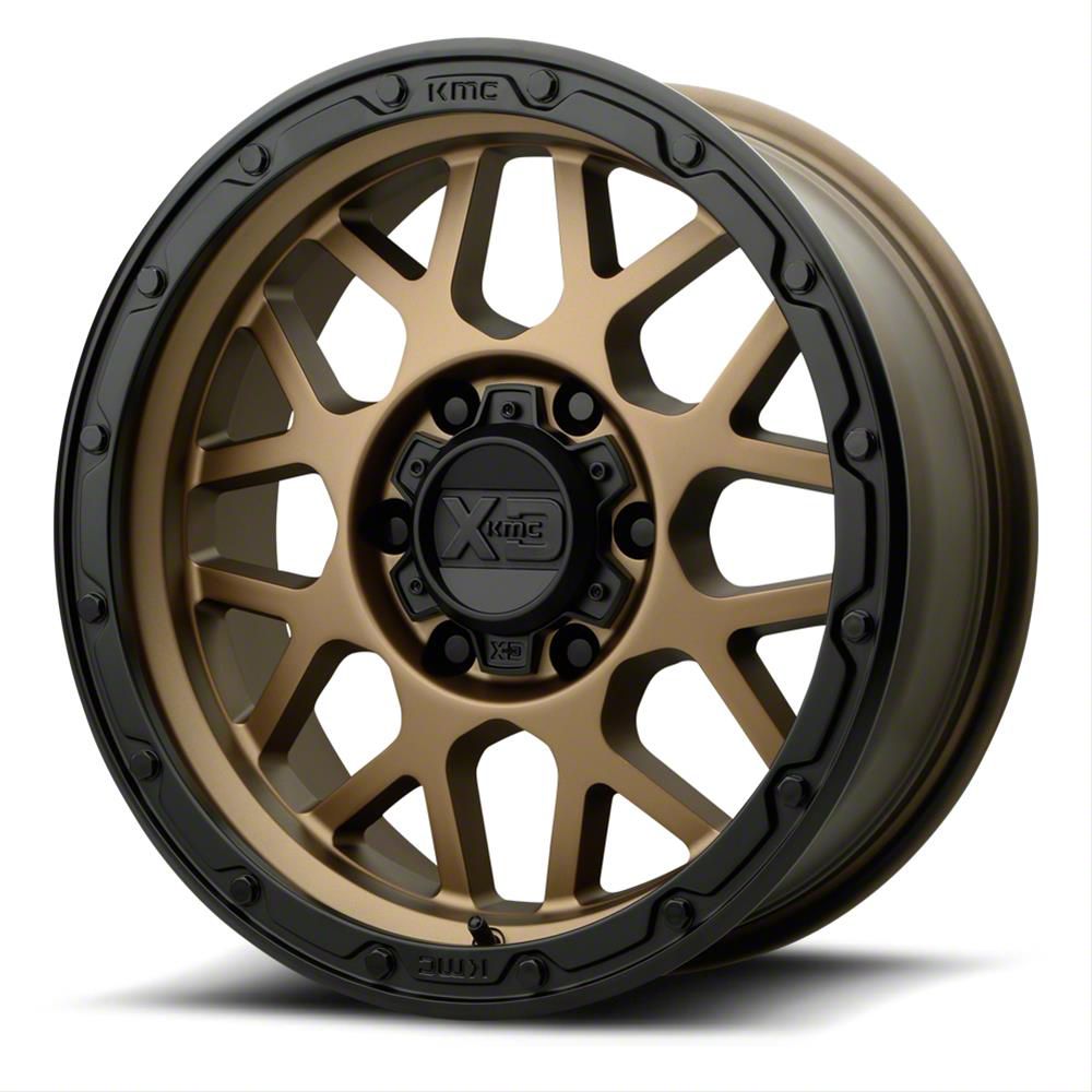 XD Tacoma Grenade OR Matte Bronze 6-Lug Wheel; 17x8.5; 0mm Offset ...