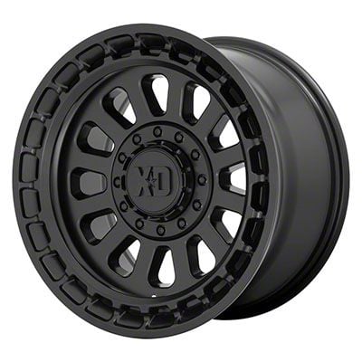 XD Tacoma Omega Satin Black 6-Lug Wheel; 17x9; 18mm Offset ...