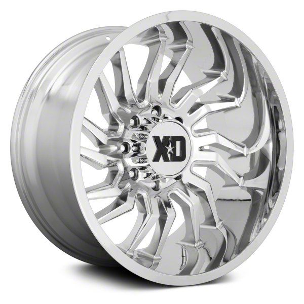 XD Tacoma Tension Chrome 6-Lug Wheel; 22x12; -44mm Offset ...