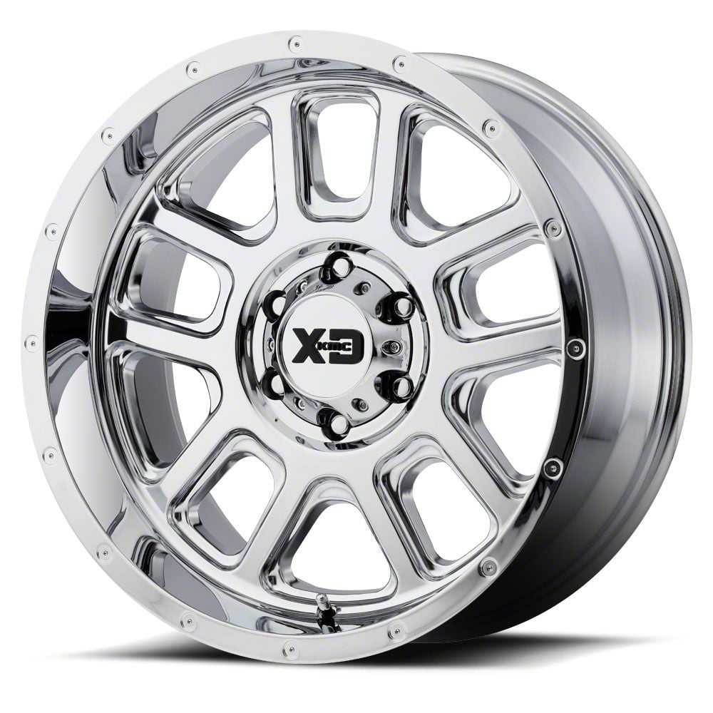 XD Titan Delta Chrome 6-Lug Wheel; 22x14; -76mm Offset XD82822468276N ...