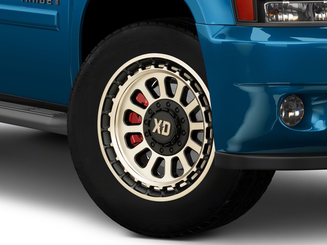 XD Titan Omega Satin Black with Bronze Tint 6-Lug Wheel; 20x10; -18mm ...