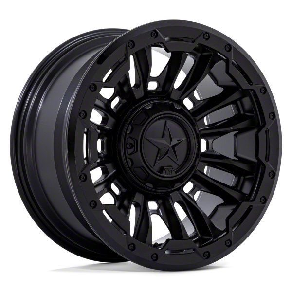 XD Titan XD Bomber Matte Black 6-Lug Wheel; 20x10; -18mm Offset XD870MX20106718N (16-24 Titan XD ...
