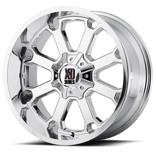 XD Titan XD Buck 25 Chrome 6-Lug Wheel; 22x10; -18mm Offset ...