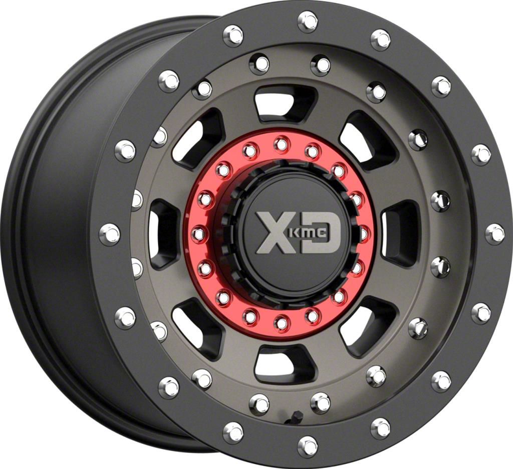 XD Titan XD FMJ Satin Black with Dark Tint 6-Lug Wheel; 20x10; -18mm ...
