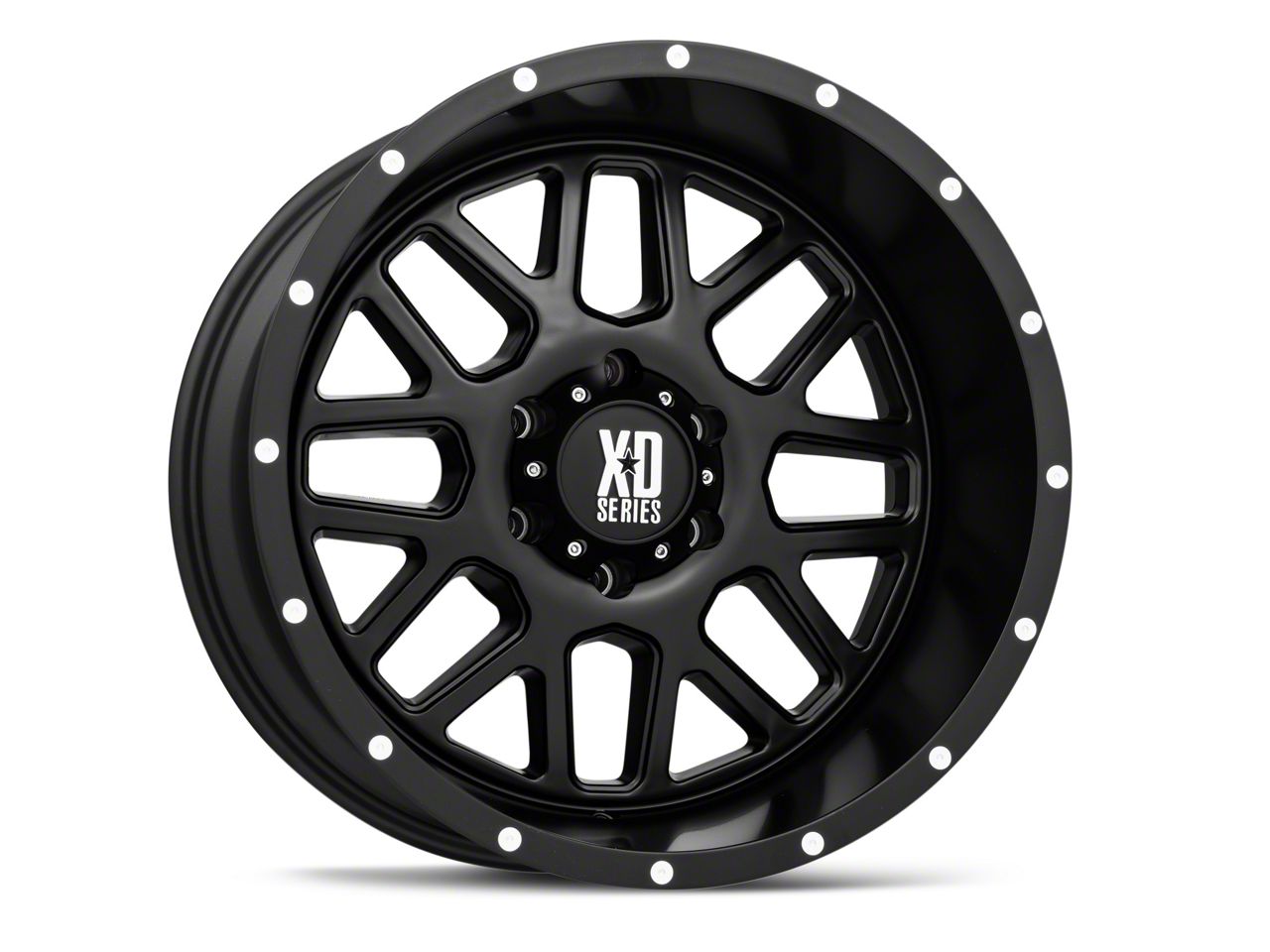 XD Titan XD Grenade Satin Black 6-Lug Wheel; 20x9; 0mm Offset ...