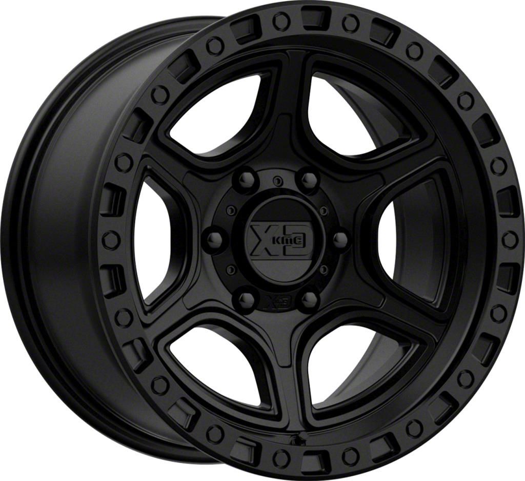 XD Tundra Portal Satin Black 6-Lug Wheel; 18x8.5; 0mm Offset ...