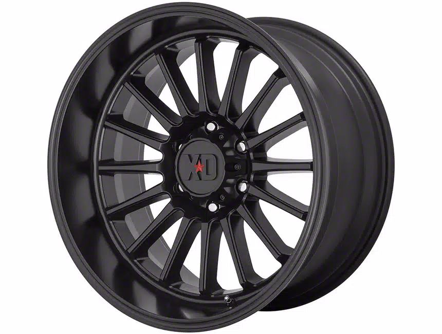 XD Tundra Whiplash Satin Black 6-Lug Wheel; 20x9; 0mm Offset ...