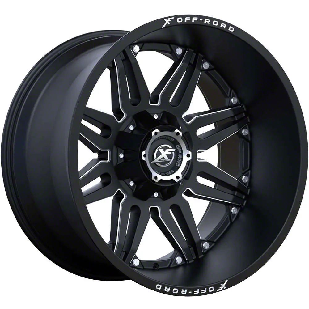 XF Offroad Toyota 4-Runner XF-204 Matte Black 6-Lug Wheel; 20x9; 0mm ...