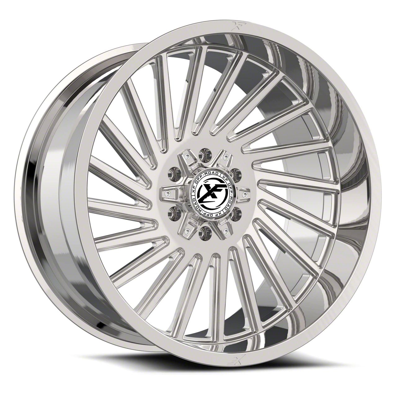 XF Offroad Titan XF-239 Chrome 6-Lug Wheel; 20x10; -12mm Offset XF ...