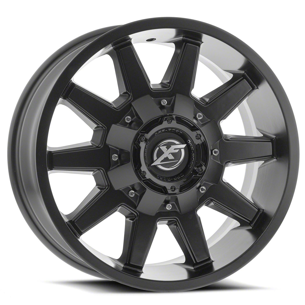 XF Offroad Titan XD XF-219 Matte Black 6-Lug Wheel; 18x9; 12mm Offset ...