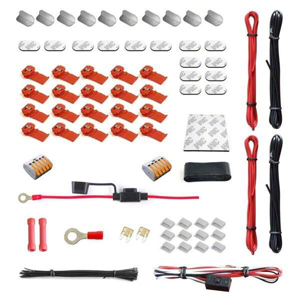 XK Glow Titan XD 10-Piece LED Rock Light Kit; White XK061001-W ...