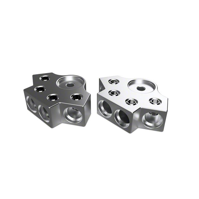 XS Power Bronco 600 Series Aluminum Terminal Blocks; 4 Wire; 1/0 AWG TB ...