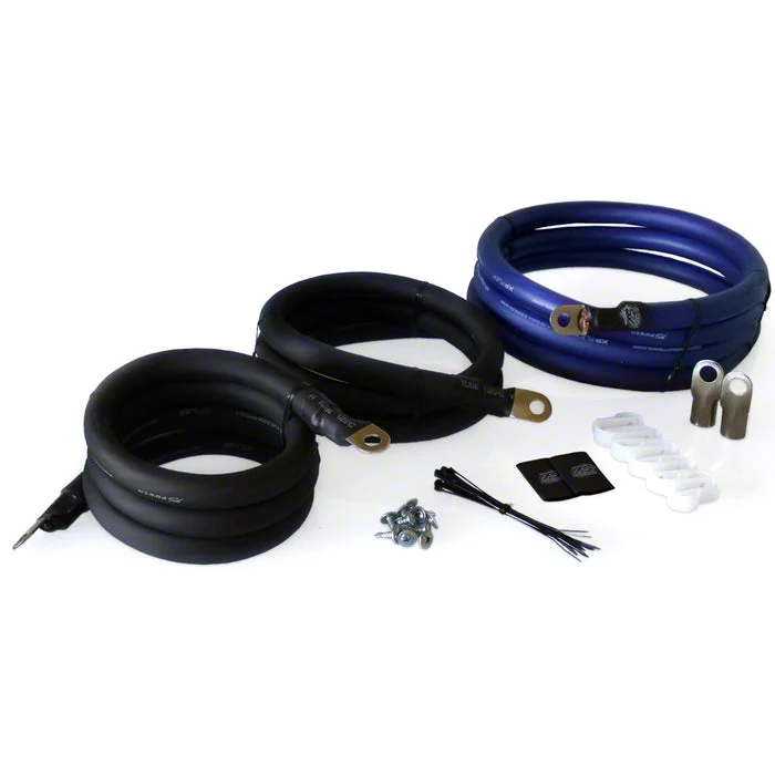 XS Power Jeep Wrangler XP Flex Big 3 Upgrade Kit; Blue BIG3XP ...