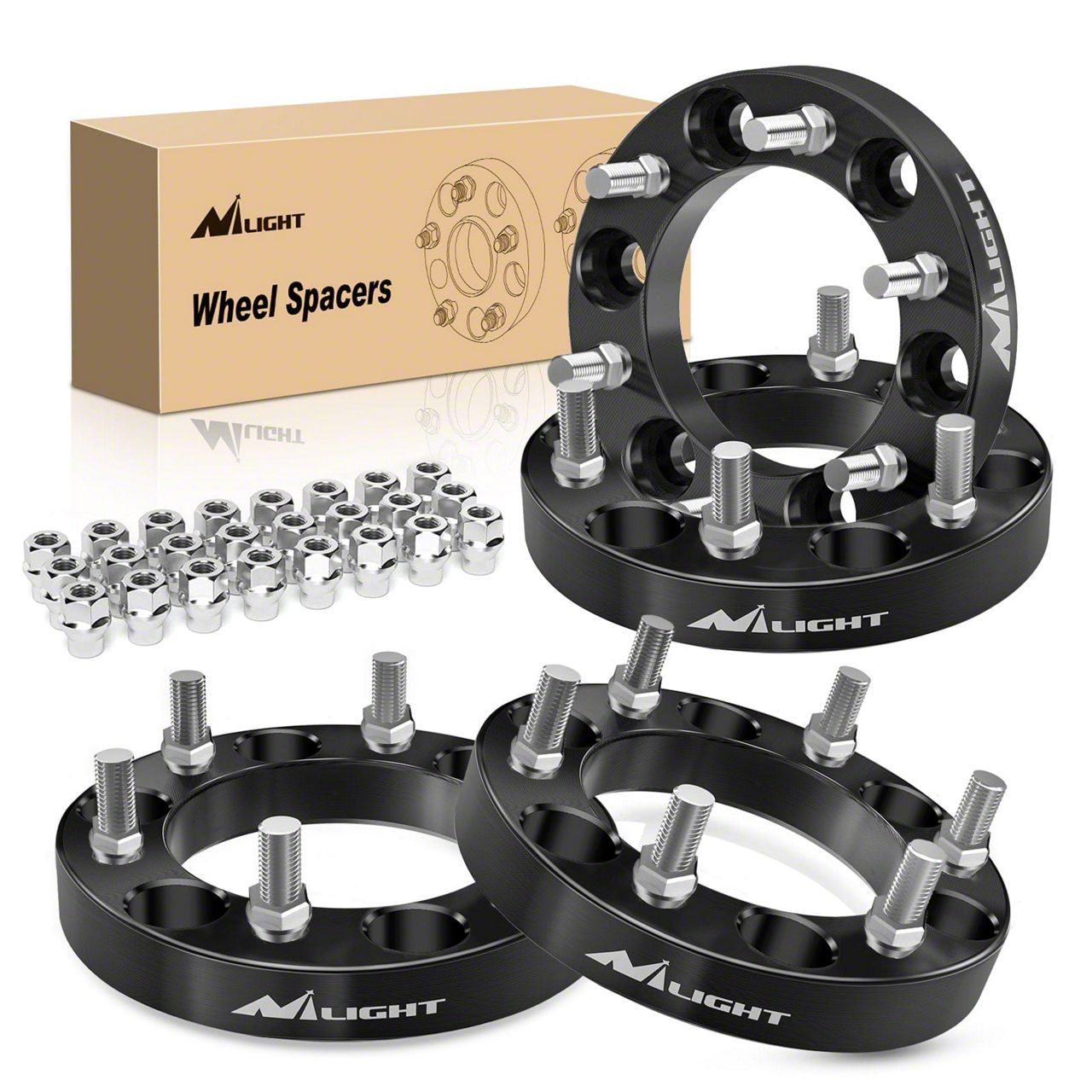 Toyota 4-Runner 1-Inch Billet Aluminum Hubcentric 6-Lug Wheel Spacers ...