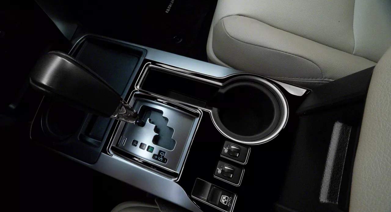 Toyota 4-Runner Transmission Console Accent Trim; Gloss Black (14-24 ...