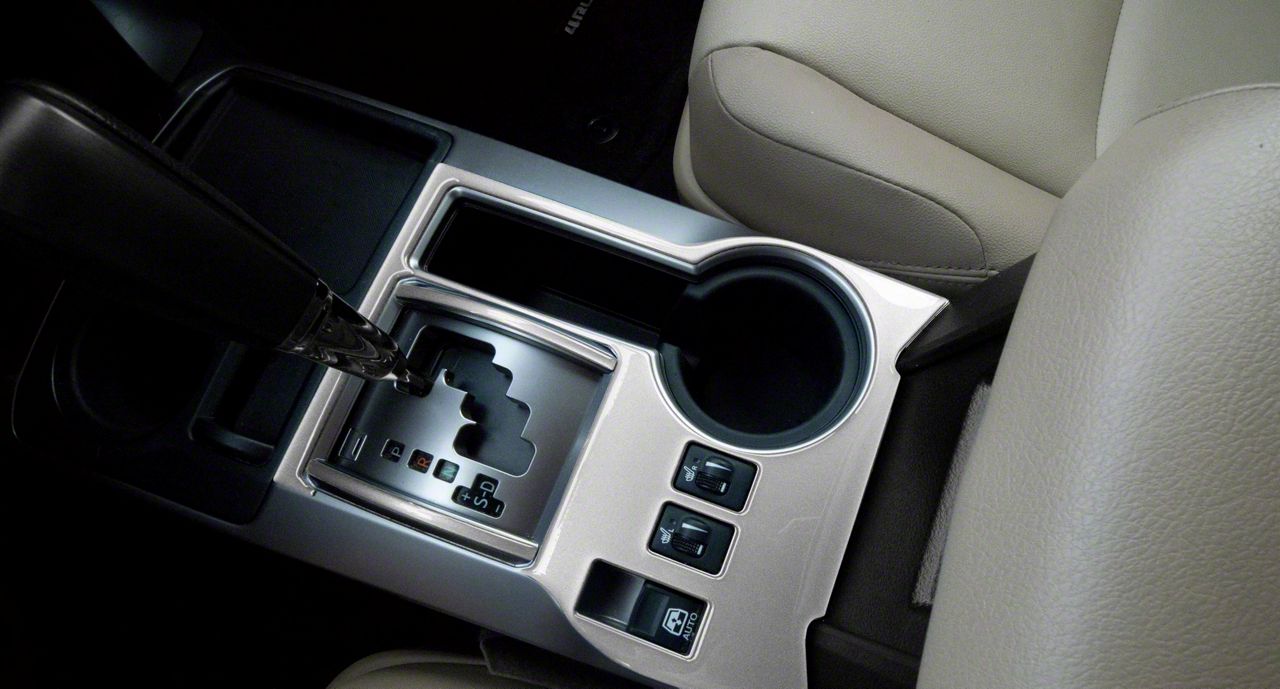 Toyota 4-Runner Transmission Console Accent Trim; Silver Sky Metallic ...