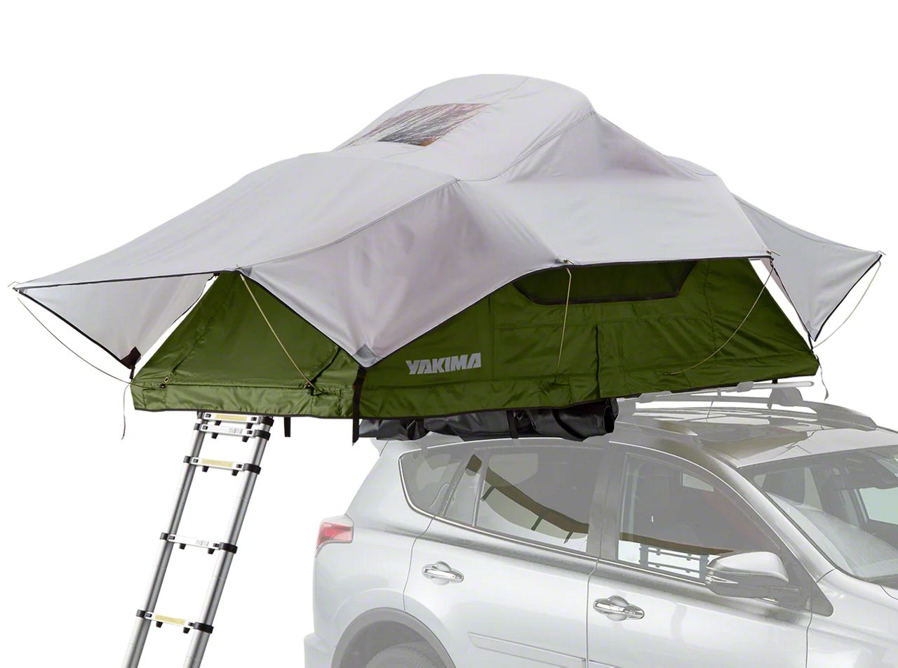 Yakima Titan SkyRise Roof Top Tent; Medium; Green 8007434 (Universal ...