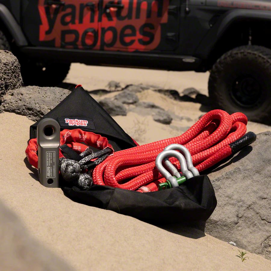 Yankum Ropes Tacoma Large Weekender Off-Road Recovery Kit PWEE7830 ...