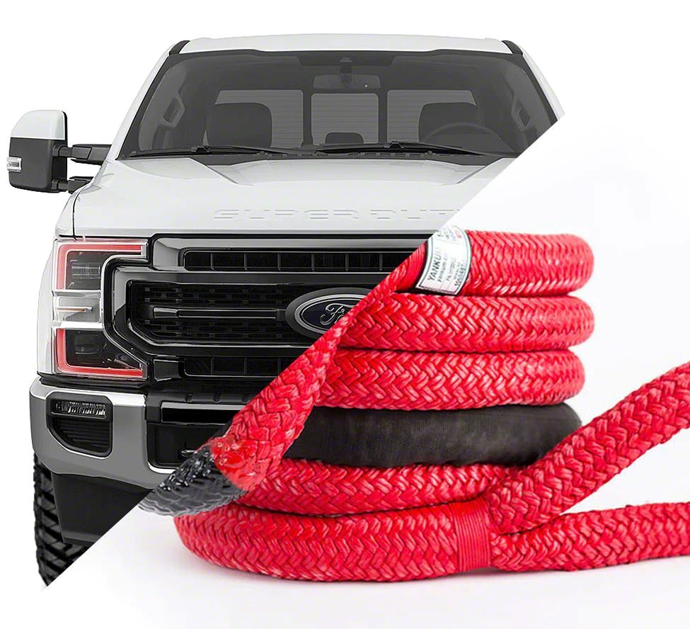Yankum Ropes Titan 1-Inch x 20-Foot Kinetic Recovery Rope FLC001020 ...