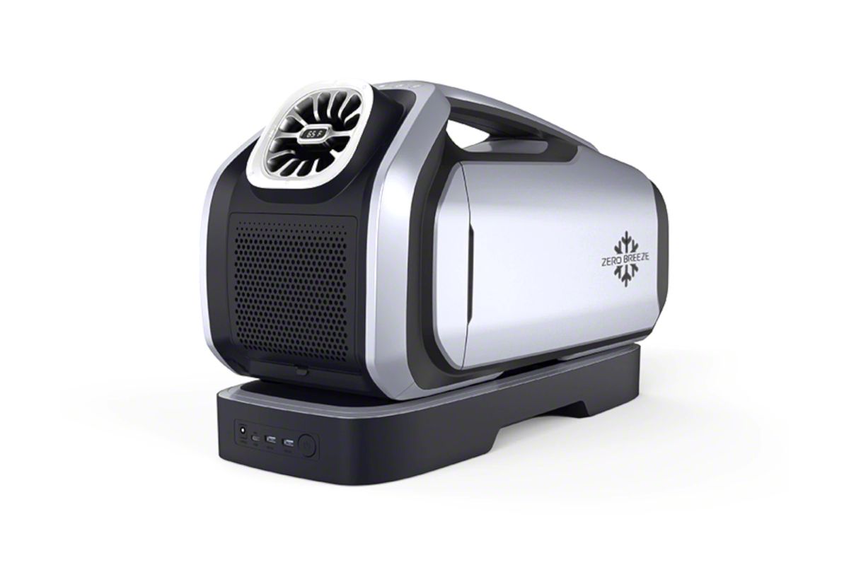 Zero Breeze Universal XT Mark 2 Portable Air Conditioner with Battery ...