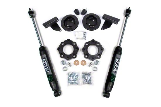 Zone Offroad Tundra 2-Inch Suspension Lift Kit with Nitro Shocks ...
