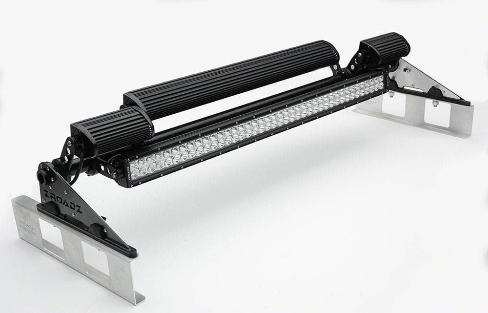 ZRoadz Bronco Modular Rack LED Kit with 30-Inch LED Light Bar, 20-Inch ...